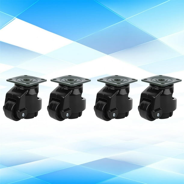 Leveling Caster,4pcs Level Adjustment Caster Leveling Caster Wheels ...