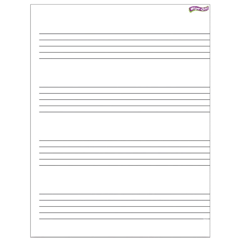 Blank Chart Sheet