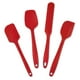 Red Silicone Spatula Set of 4 - Walmart.com