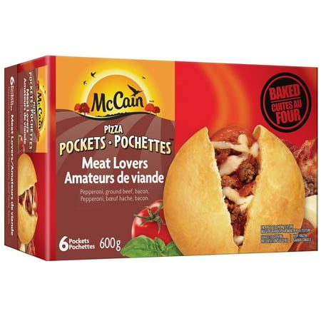 McCain® Meat Lovers Pizza Pockets | Walmart Canada
