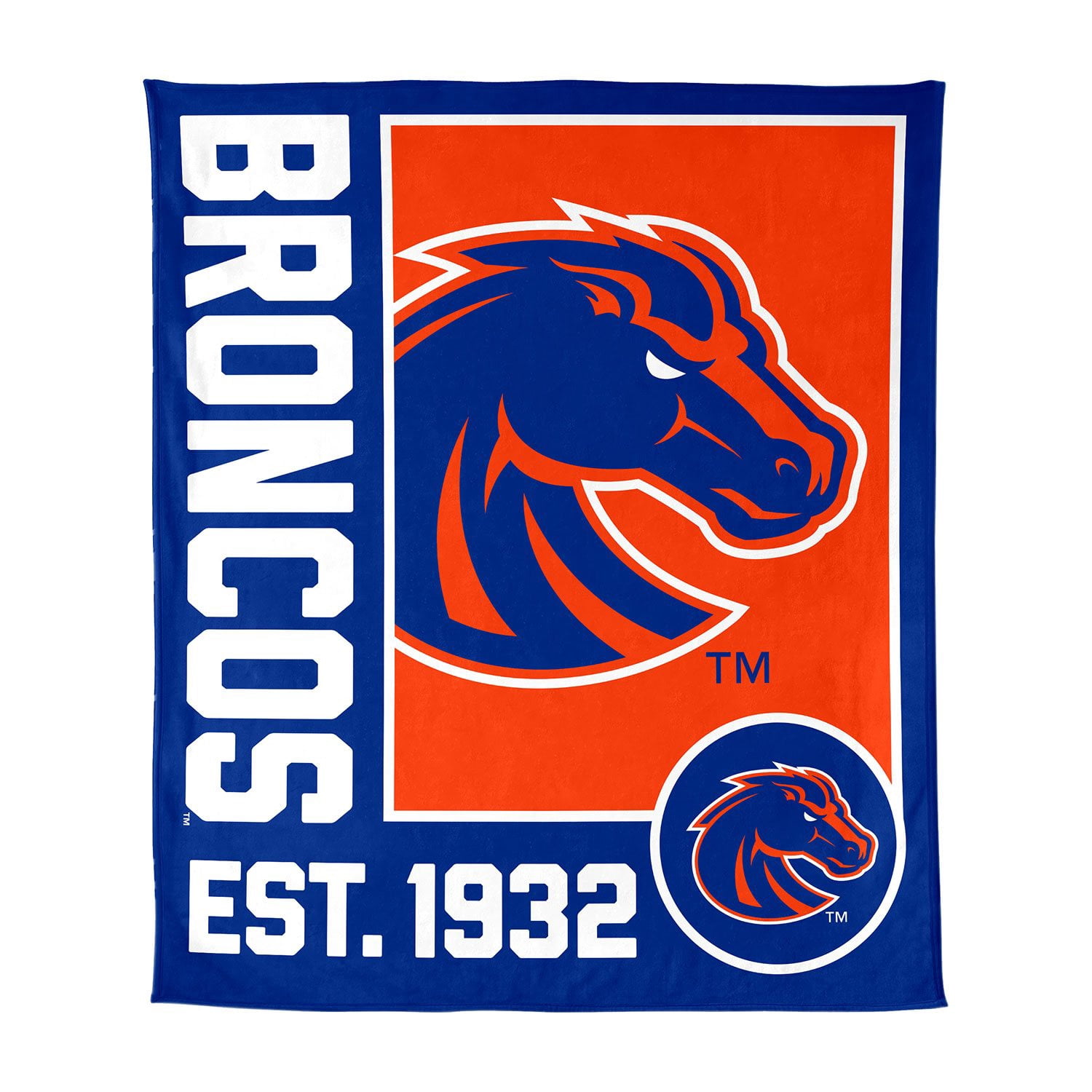 Logo Brands Boise State Broncos 60"x70" Super Plush Blanket - Samsclub.com