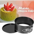 4-Inch Mini Springform Pan Set - 4 Piece Small Nonstick Cheesecake Pan ...