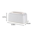 Clearance Czzoypi Tissue Boxes Cover (White), Tissue Boxes Tissue Box ...