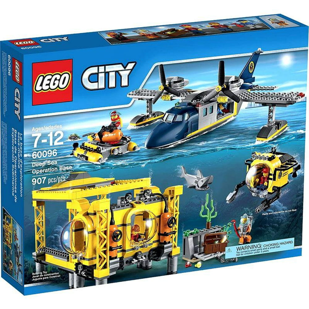 City Deep Sea Operation Base Set LEGO 60096 - Walmart.com - Walmart.com