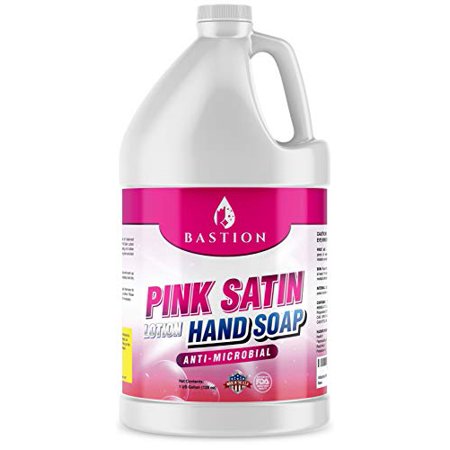 Antimicrobial Hand Soap: Silky Pink Lotion Liquid Hand Wash -Bulk One ...
