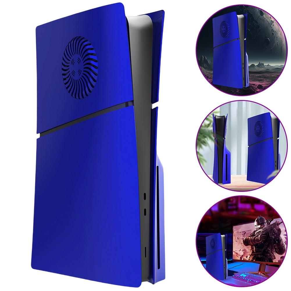 Placas Cubierta Placa Frontal Antiarañazos A Prueba Polvo para PS5 Slim ...