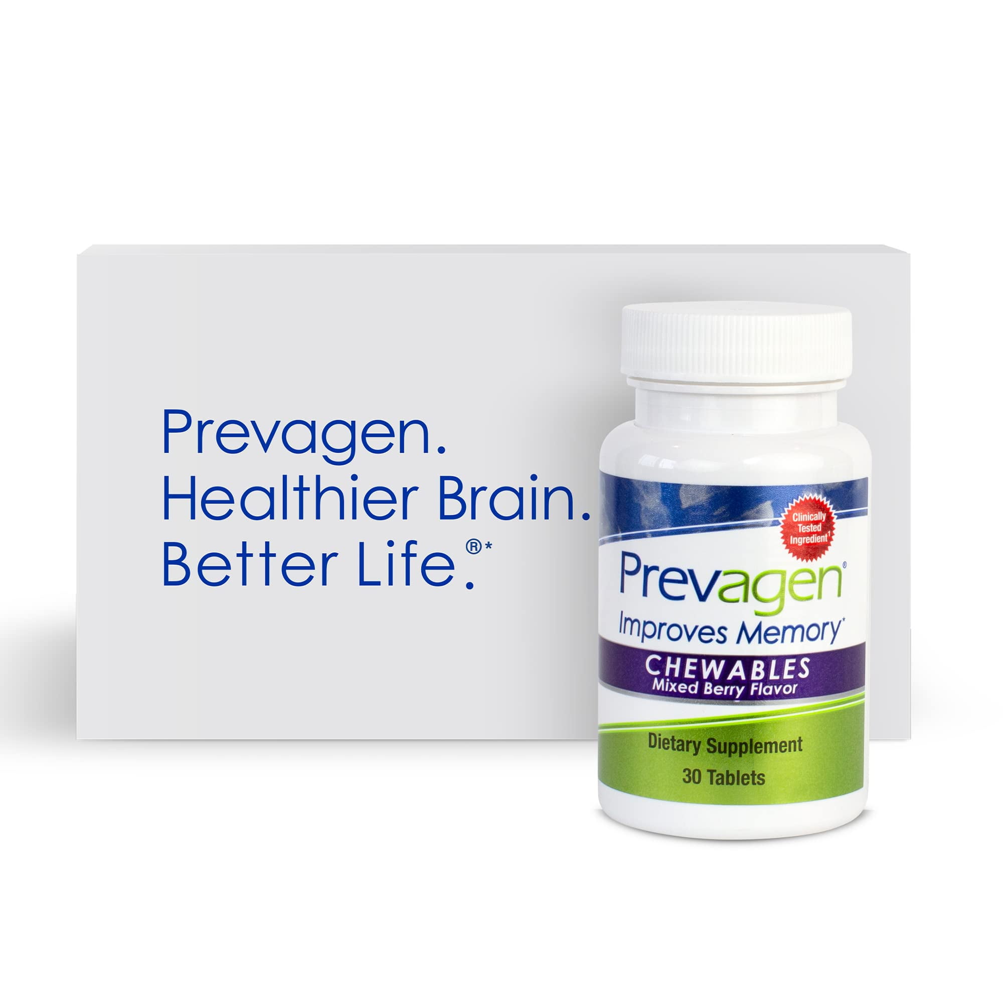 Suplemento para la memoria Prevagen Regular Strength Chewables ...