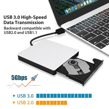 Dell External USB DVD Drive-DW316, RW Optical for PC Laptops, Portable ...