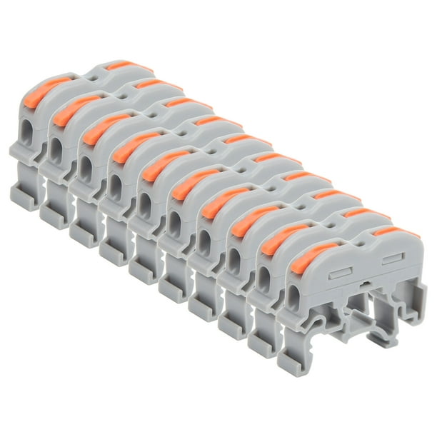 Circuit Inline Splices,DIN Rail Type Lever Wire Splicing Connector ...