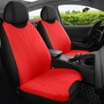 Easy to Wash Fabric Universally Car Seat Covers Featurings Textured ...