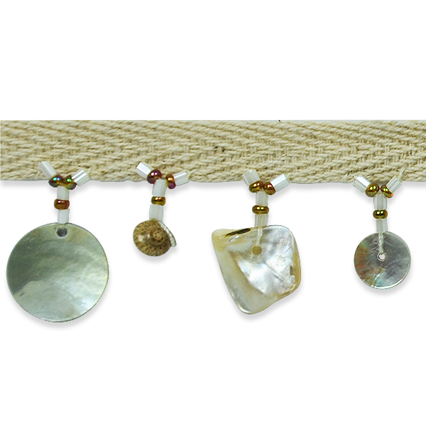 Expo Int'l Shell and Circle Fringe Trim by the yard - Walmart.com