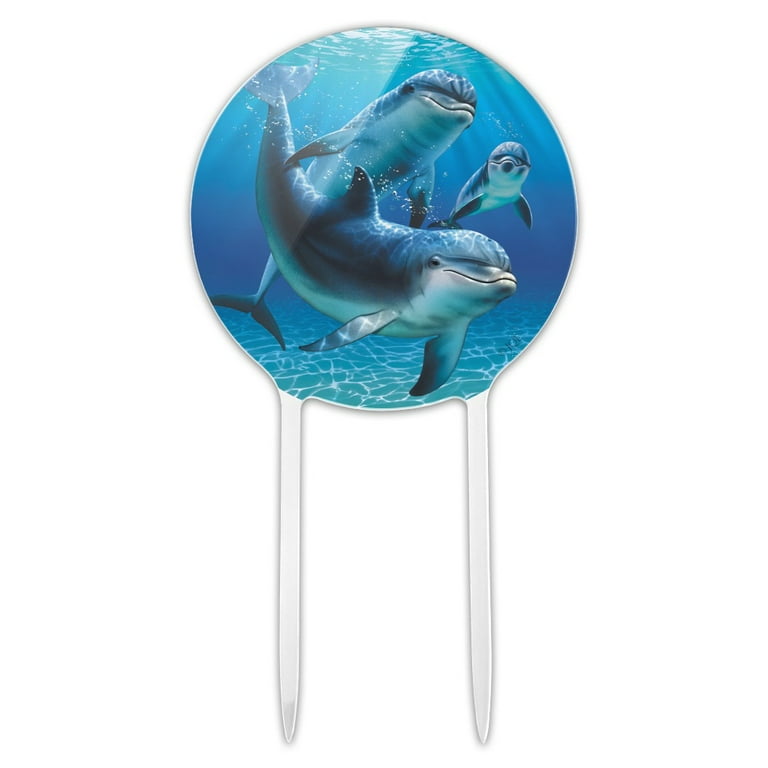 Dolphin Wedding Cake Toppers