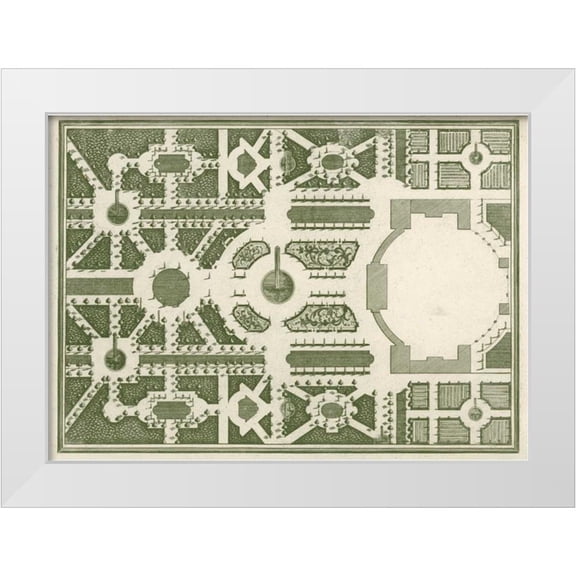 Gravely, Sir Archibold 32x24 White Modern Wood Framed Museum Art Print ...