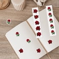 48Pcs 2 Styles PVC Plastic Sticker for Scrapbooking Travel Diary Craft ...