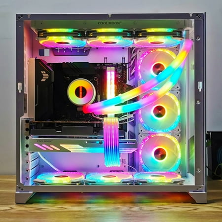 CoolMoon Galax Soft Tube ARGB Vest , For Water Cooling AIO Tube / Soft ...