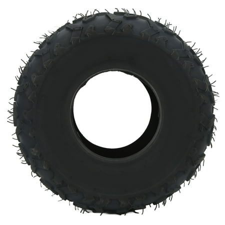 145/70-6 Tire, Knobby Tread 4 PLY Rating Rubber ATV Tubeless Tyre ...