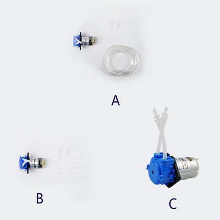 Water Pump Peristaltic Electrical Driven Positive Negative Rotation Low ...