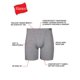Hanes Men's Value Pack Covered Waistband Boxer Briefs, 6 Pack - Walmart.com