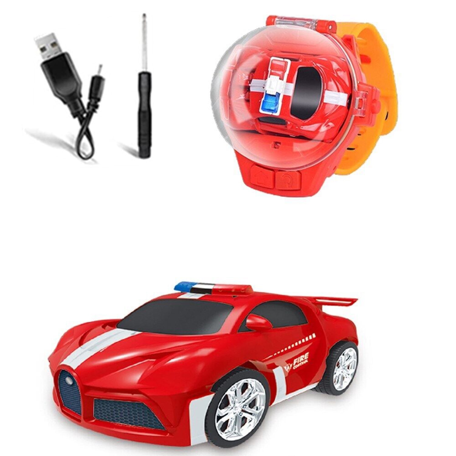 Mini Wrist Remote Control Car for Kids, 2.4GHz Watch Remote Control Car ...