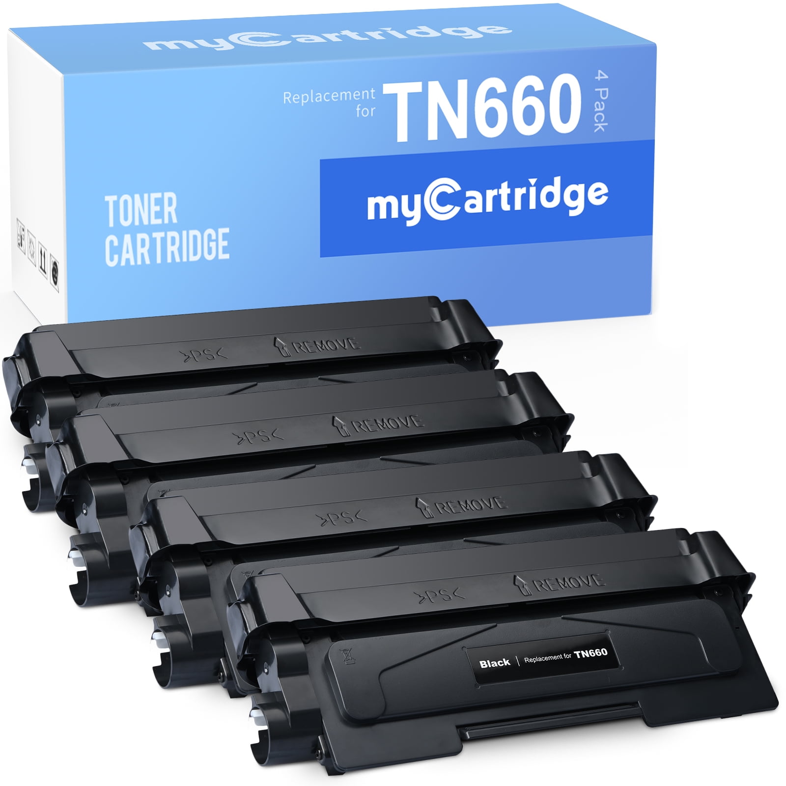 TN660 Toner Cartridge Replacement for Brother TN630 TN-660 TN-630 for ...