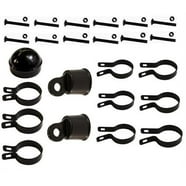 Paw Prints On Parade Black White Keychain Key Chain Ring - Walmart.com