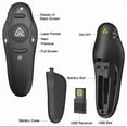 Power point Presentation Remote Control Wireless USB PPT Presenter ...