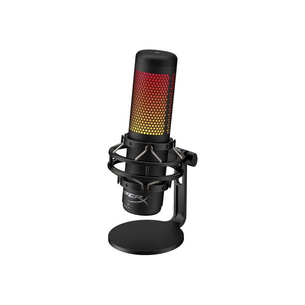 HyperX QuadCast S - Microphone - USB - gray, black - for Victus by HP ...