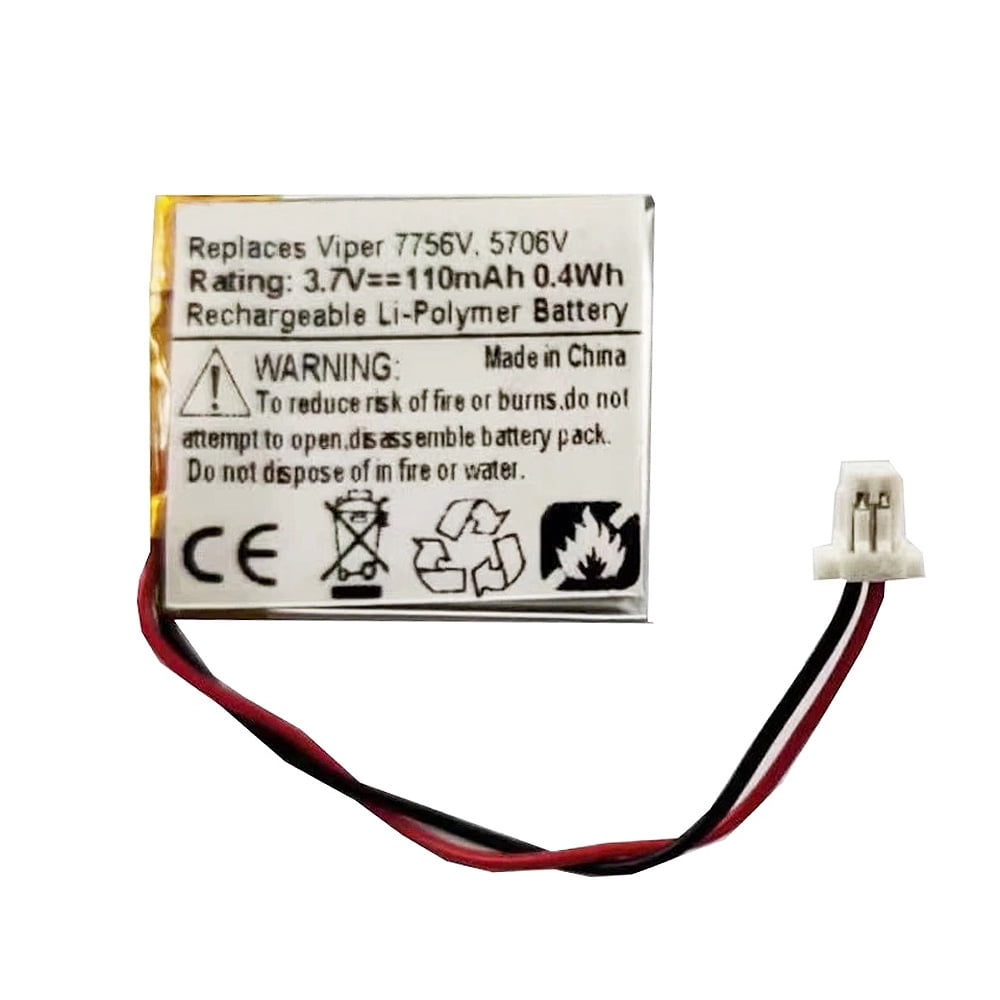 Viper 7756V 5706V 3706V 4706V Clifford 7756X Python Key Fob Battery ...