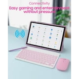 ZZB 2 in 1 Tablet with Keyboard, Mouse, Stylus, 10.1 Inch HD Display ...