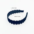 1pc Korean-Style Women' Wide-Brim Lace Headband with Anti-Slip Teeth ...