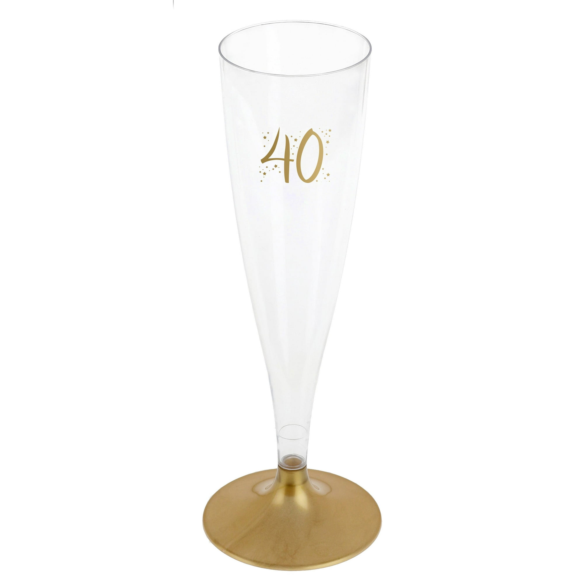 Click here for Santex 40th Birthday Elite Gold Flute Champagne Se... prices