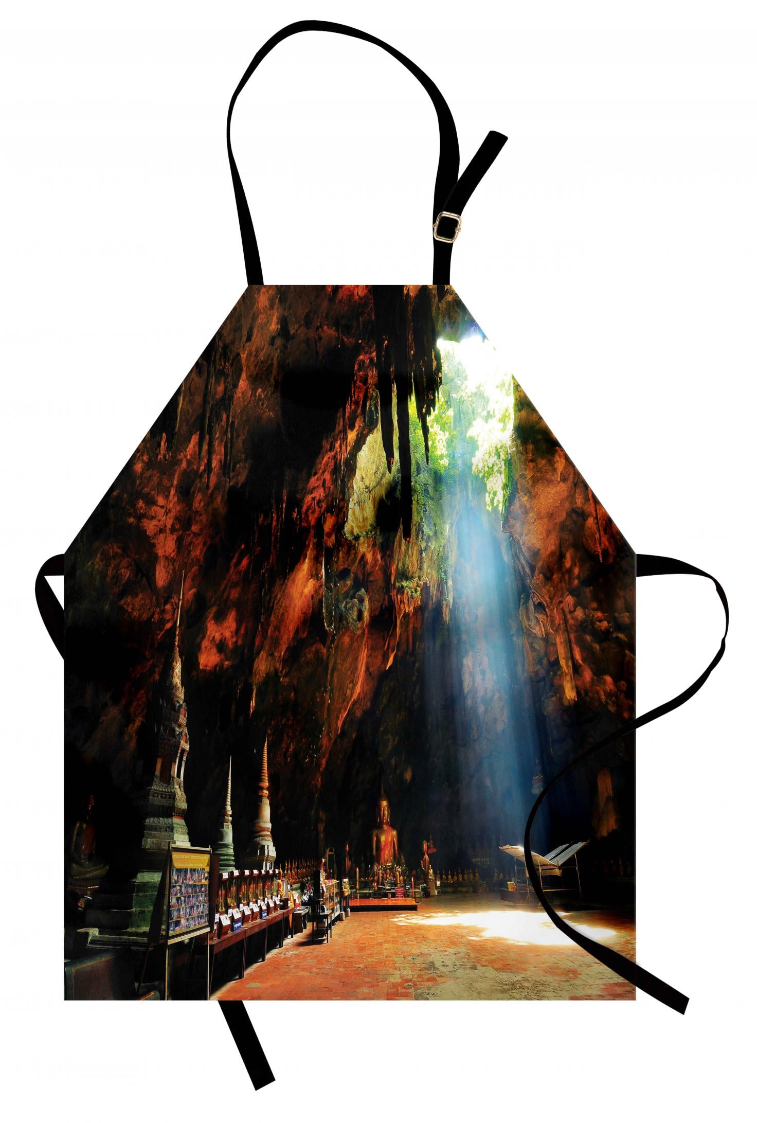 Natural Cave Apron Sunbeam in Religious Cave Temple Tham Khao Luang ...