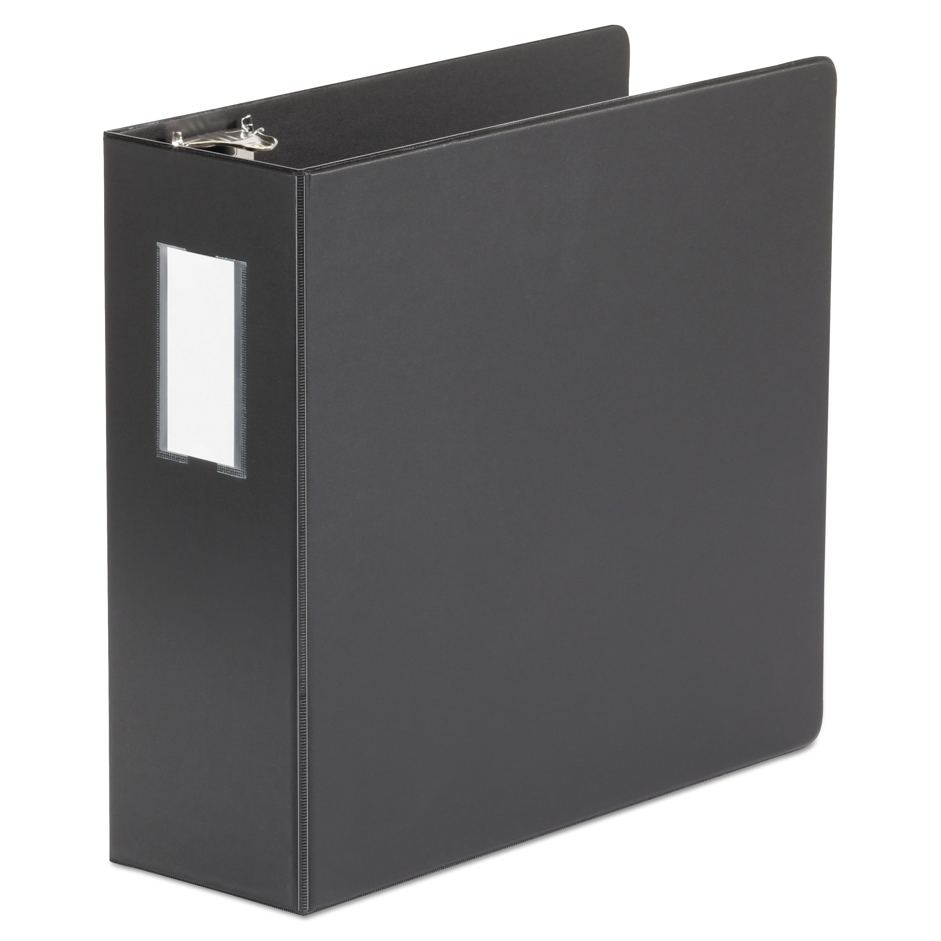 Universal Deluxe 3 D Ring Binder With Label Holder 4 Capacity 12 Universal Deluxe 3 D Ring Binder With Label Holder 4 Capacity 12