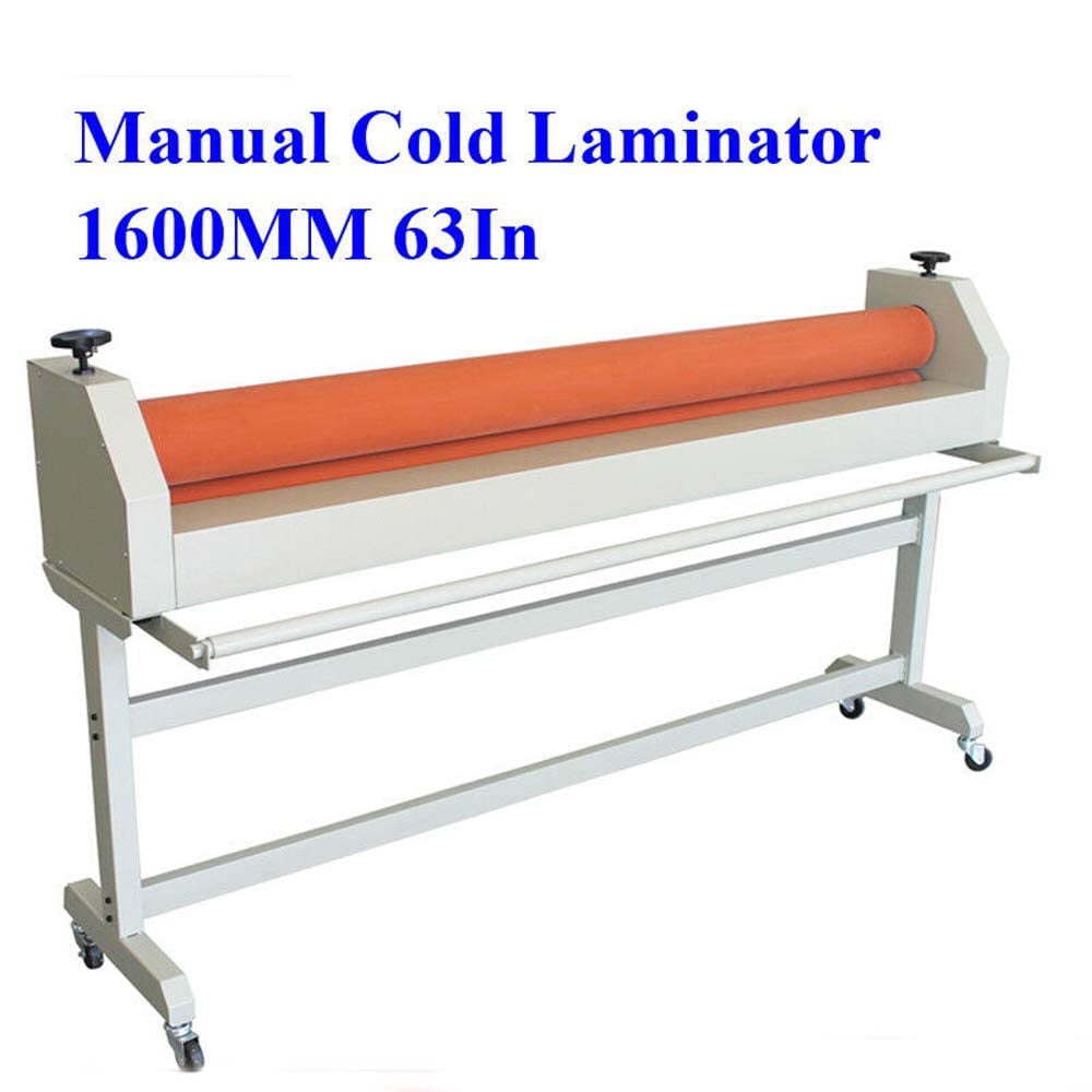 Intsupermai 63inch Manual Cold Roll Laminator Large Format Laminating