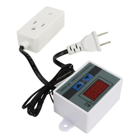 Temperature Control Switch, Digital Thermostat 0.1 degrees Celsius ...