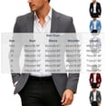 Stamzod Men's Sport Coats & Blazers Business Casual Lapel Collar One ...