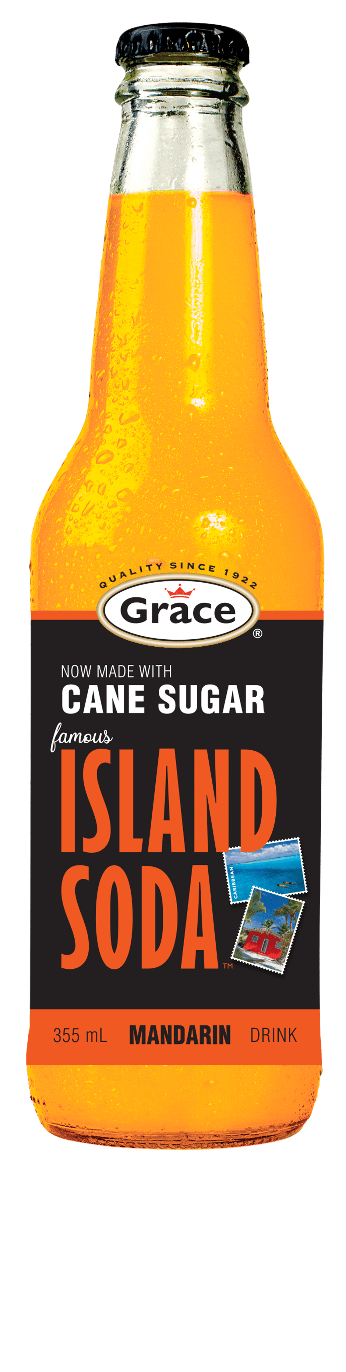 Grace Mandarin Island Soda, 355ml bottle - Walmart.ca