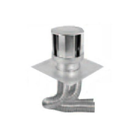 Dura-Vent 46DVA-CL33H DirectVent Pro 4'' x 6-5/8'' Co-Linear Direct ...