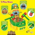 VATOS Mini Electronic Hammer Game Toy for Kids, Interactive Arcade ...