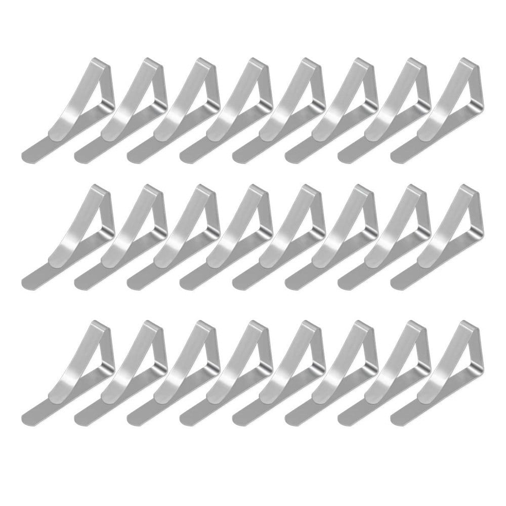 24 Packs Tablecloth Clip, Tablecloth Clamps for Picnics Weddings Party ...