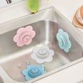 Hair Catcher Silicone Hair Stopper Shower Drain Covers Bathtub And