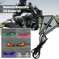 Fgbetcv Universal Motorcycle LED Demon Eye Light, Devil Eye Demon Evil ...