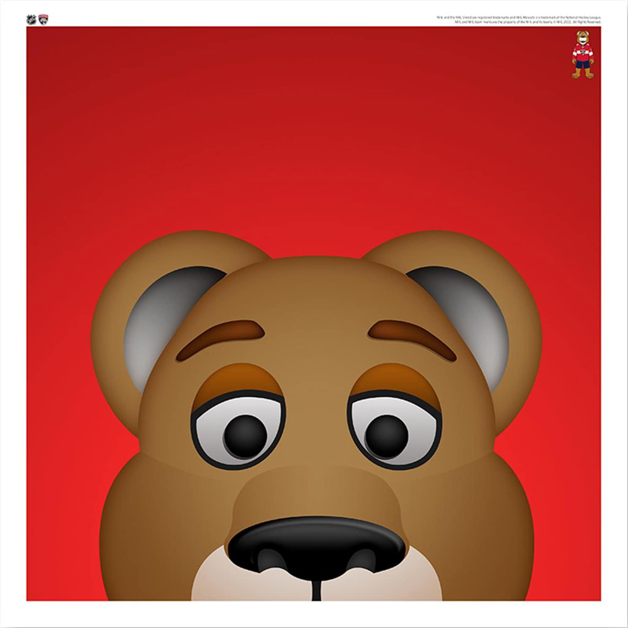 Stanley C. Panther Florida Panthers 12'' x 12'' Minimalist Mascot ...