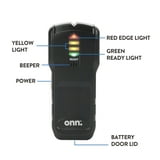 Onn Electronic Stud Finder with LED Light Indicator, Audio Detection, 6 ...