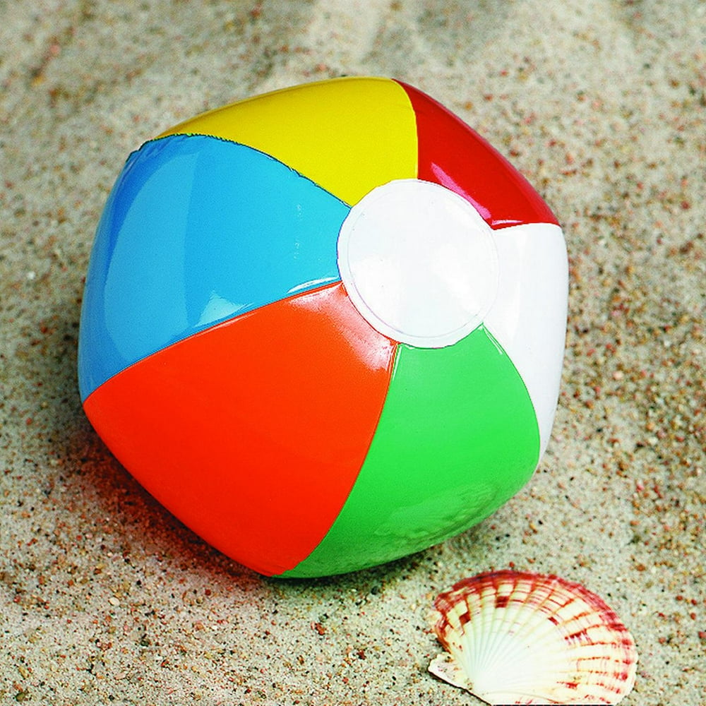 Inflate Beach Balls (5") - Party Favors - 12 Pieces - Walmart.com ...