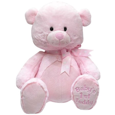 Cuddle Barn My First Lullaby Pink Teddy 10" - Walmart.ca