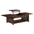 Furniture of America Carl Lift-Top Wood Dark Oak Coffee Table - Walmart.com
