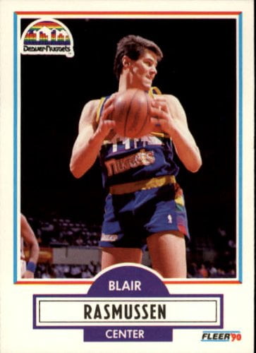 1990-91 Fleer #52 Blair Rasmussen NBA Basketball Trading Card - Walmart.com