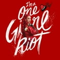Junior's Descendants: The Rise of Red I'm a One Girl Riot Graphic T ...