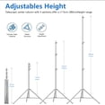 2.9M Tripod Super Stable Big Tripod Foldable Light Stand Lifting Frame ...